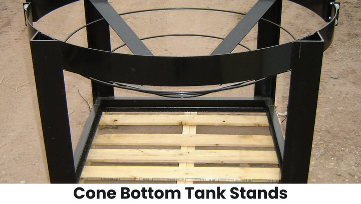 Cone Bottom Tank Stands – All About Tanks