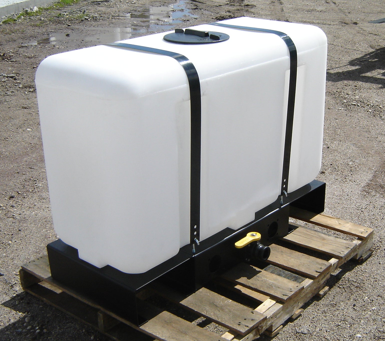 Portable 100 Gallon Skid Mounted Tank – All About Tanks