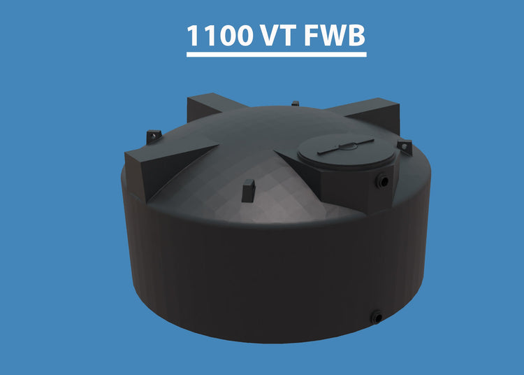 Custom Roto Molding (CRMI) 1100 Gallon Fresh Water Storage Tank – All ...