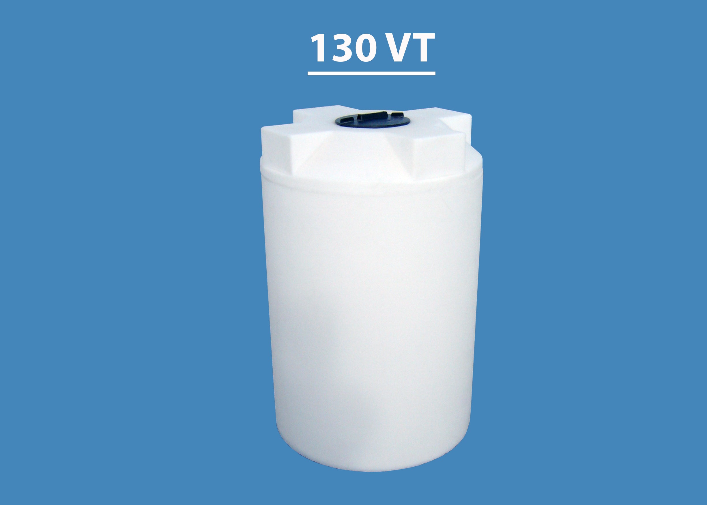 130 Gallon Industrial Grade XLPE Vertical Tank – All About Tanks