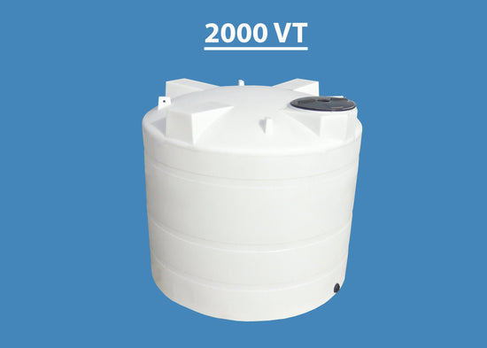 Custom Roto Molding (CRMI) 2000 Gallon Vertical Tank – All About Tanks