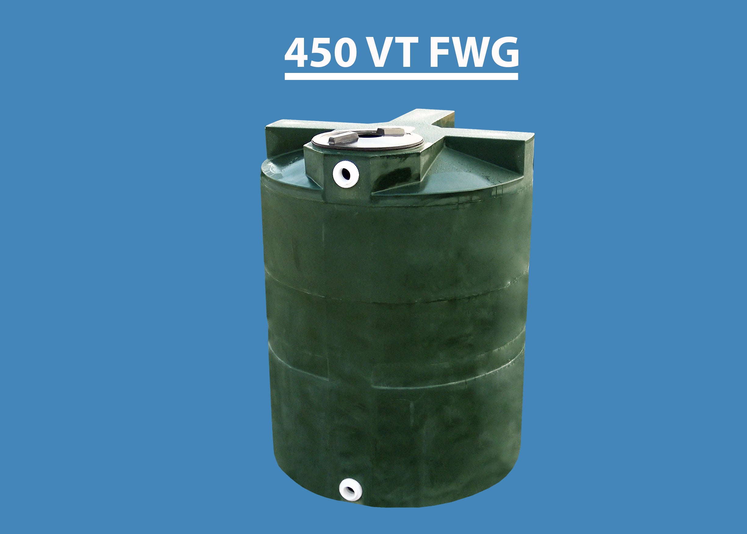450 Gallon Vertical Potable Water Storage – All About Tanks