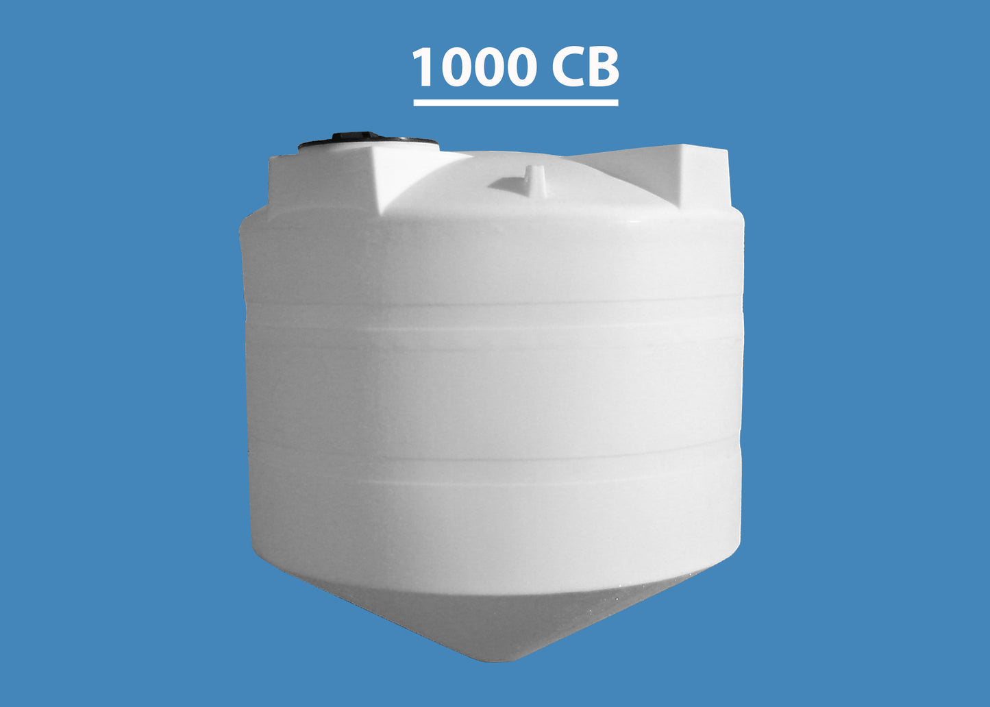1000 Gallon Cone Bottom Tank | CRMI Custom Roto Molding – All About Tanks