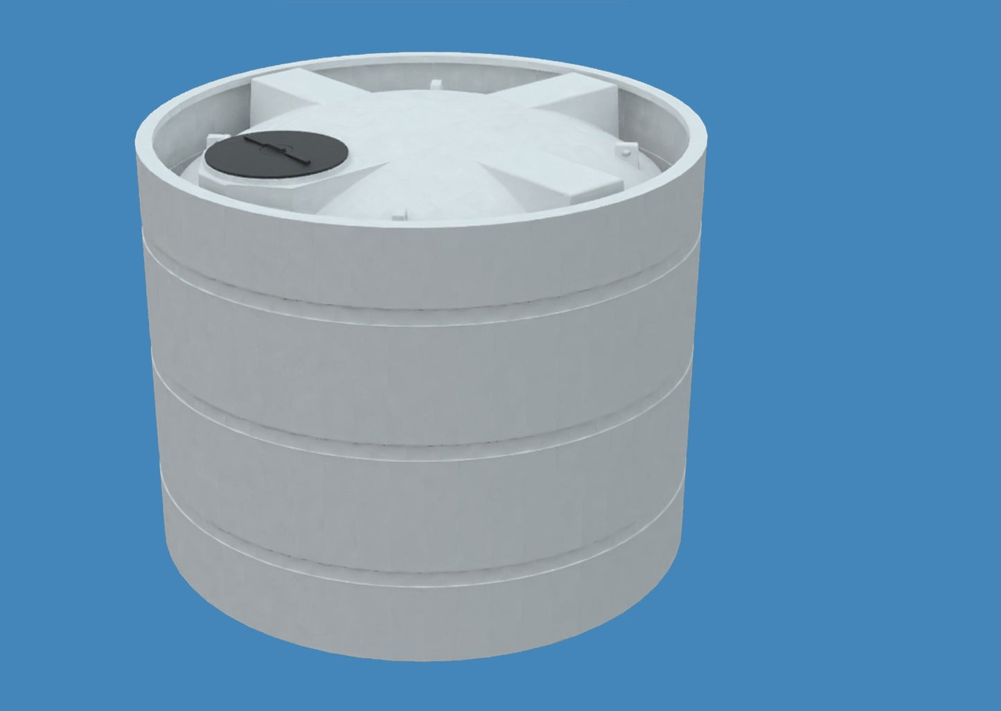2500 Gallon Vertical W/2600 Double Wall Spill Containment – All About Tanks