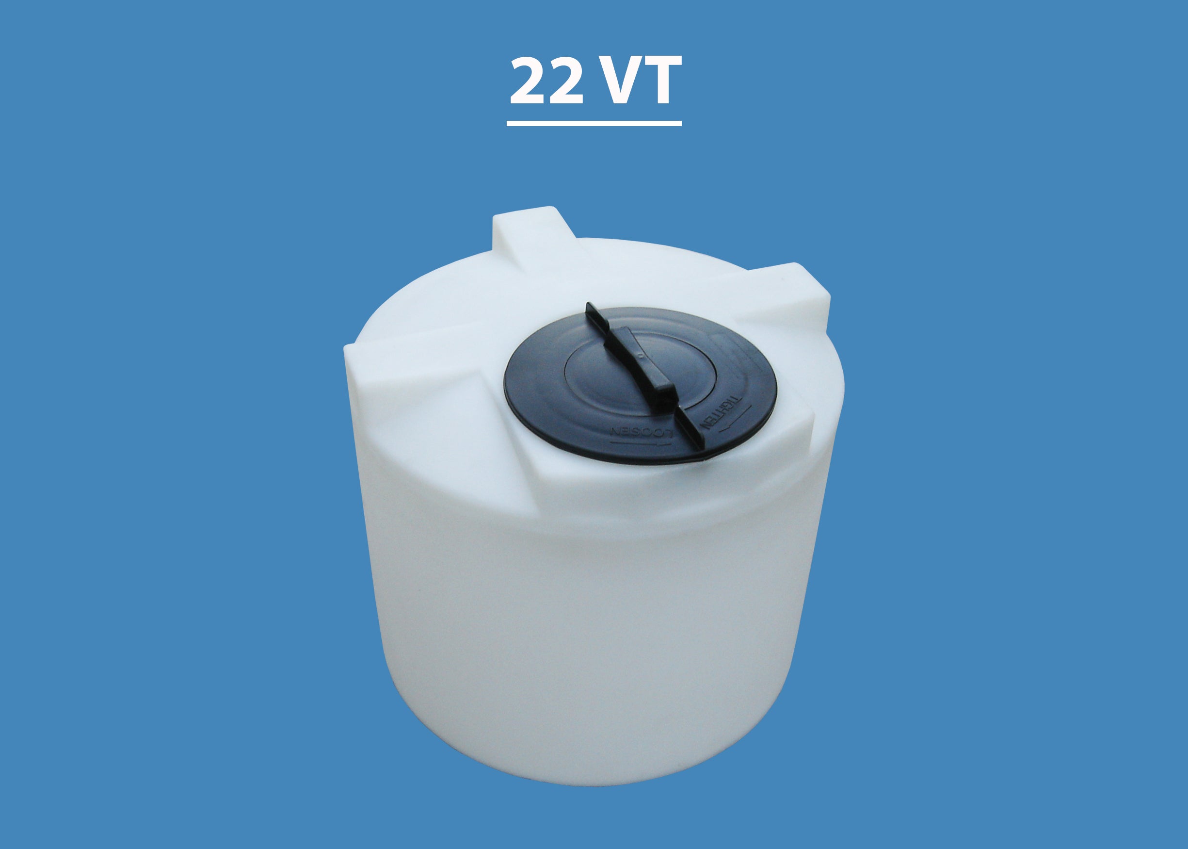 22 Gallon Industrial Grade Vertical Tank – All About Tanks