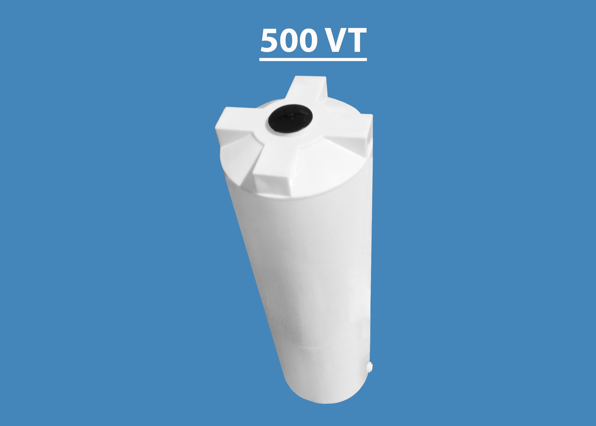 500 Gallon Vertical Tank Plastic Storage Tank – All About Tanks
