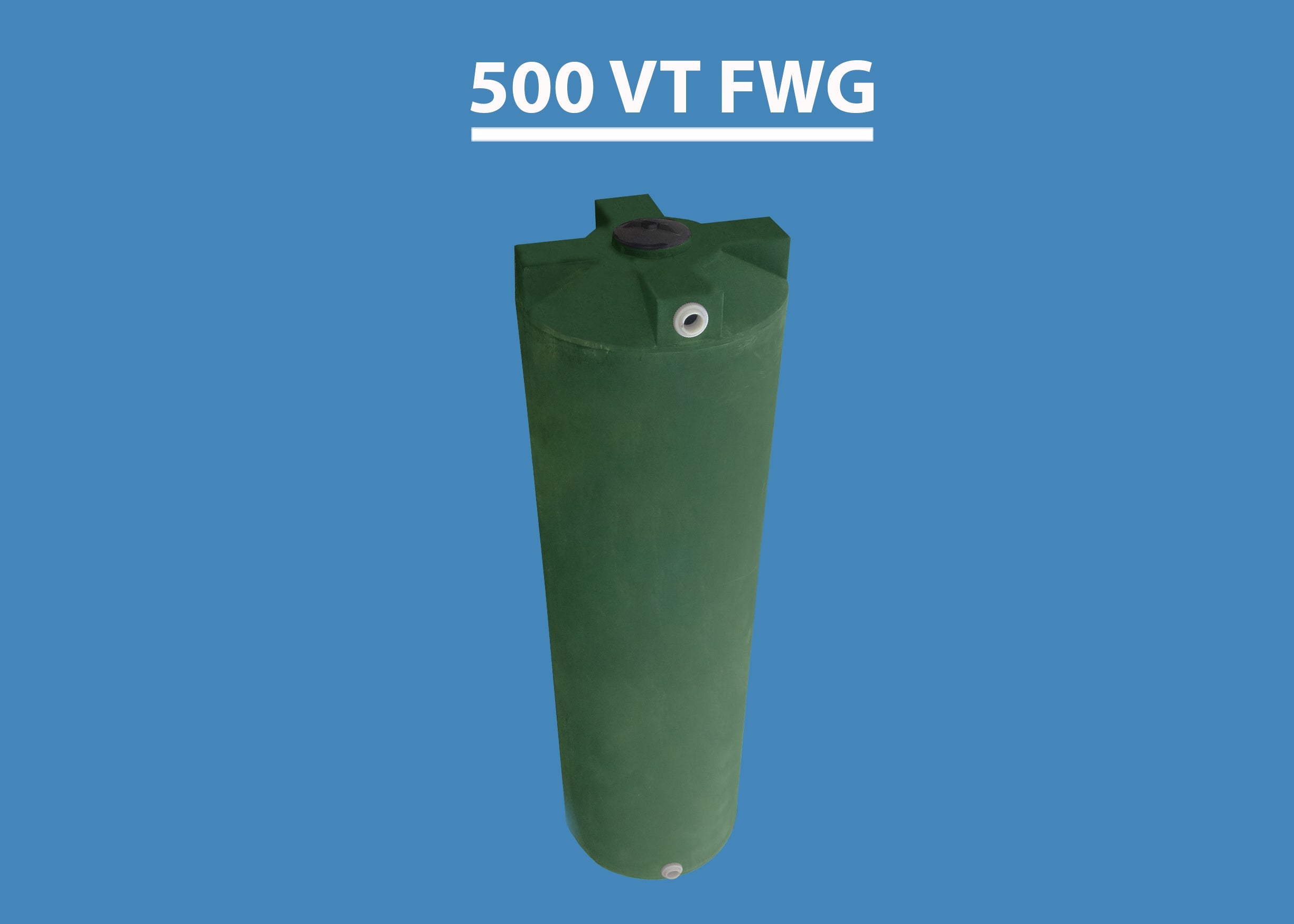 500 Gallon Vertical Fresh Water Storage – All About Tanks