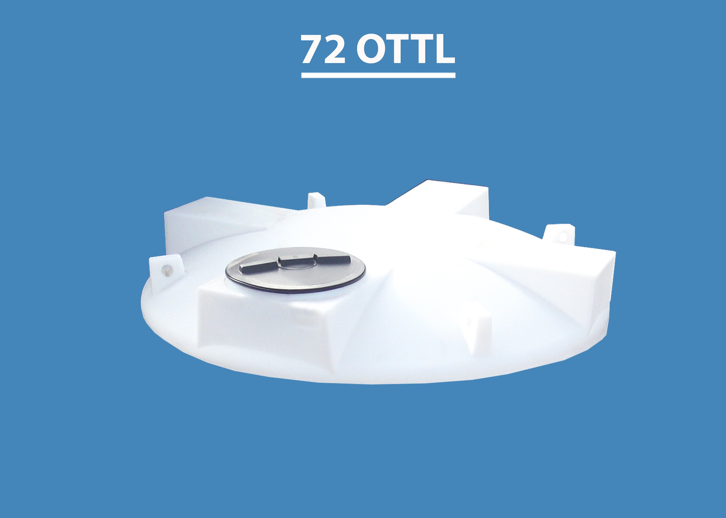 72" Open Top Tank Lid – All About Tanks