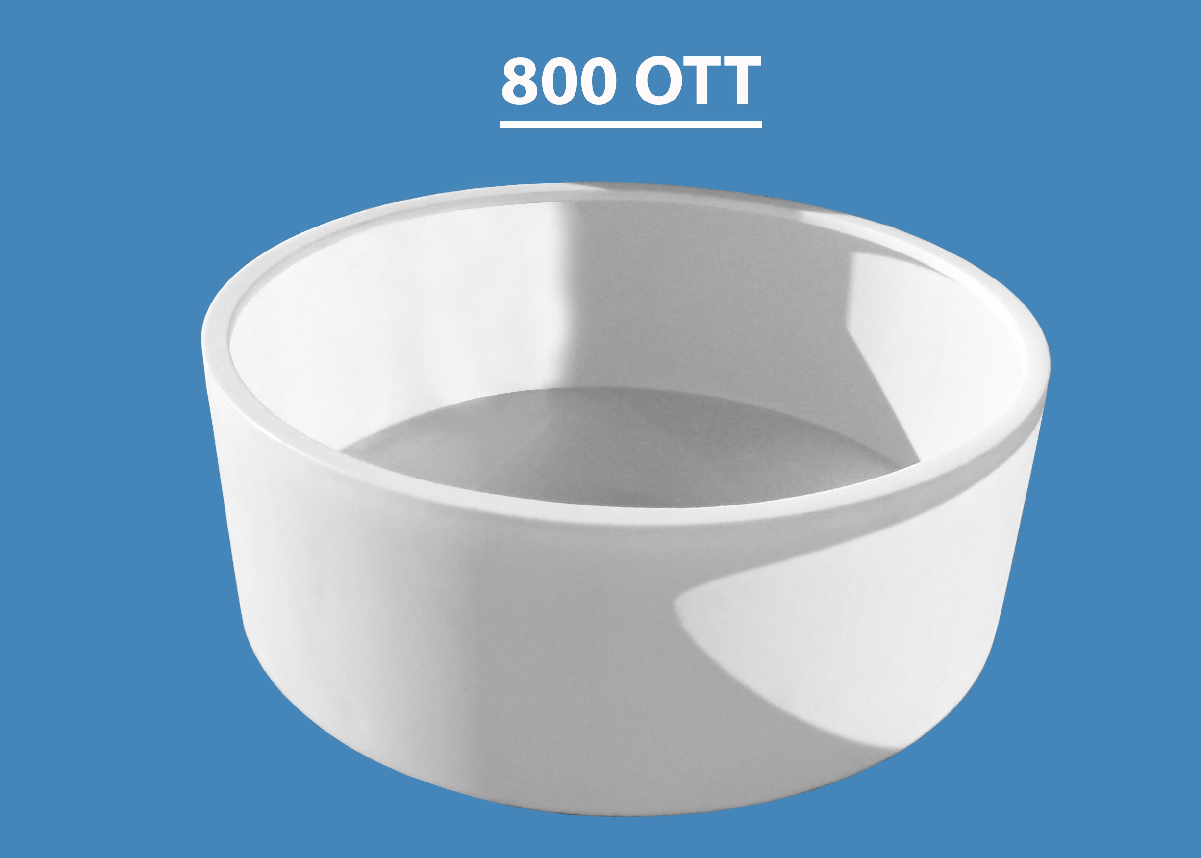 Cold Plunge Tank 800 Gallon Oval – All About Tanks